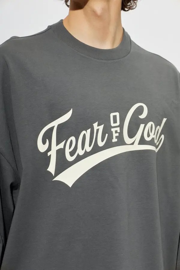 Fear Of God Cotton T-shirt With Print