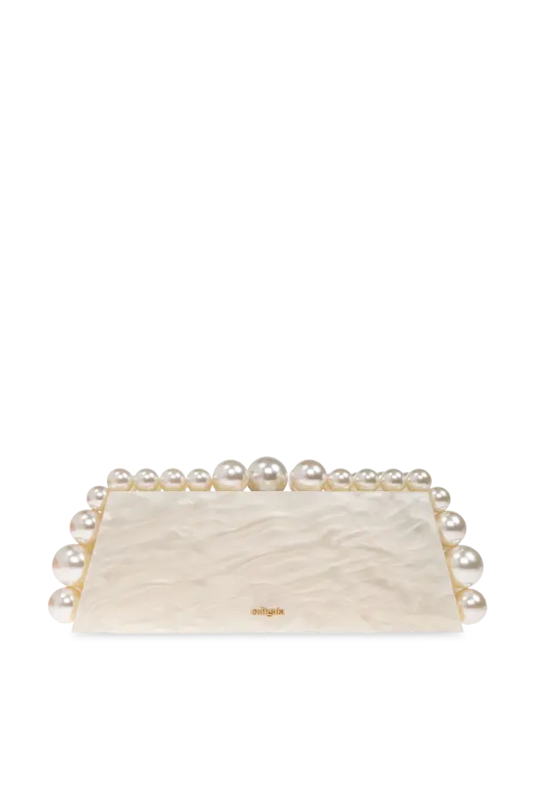 Cult Gaia Eos Lungo Clutch - Cream
