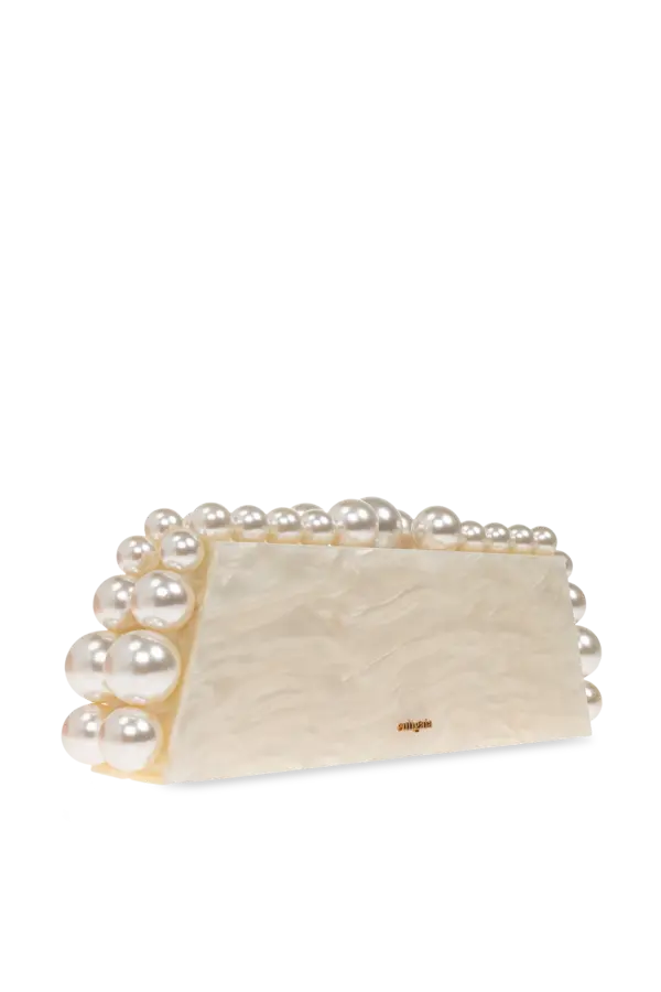 Cult Gaia Eos Lungo Clutch - Cream