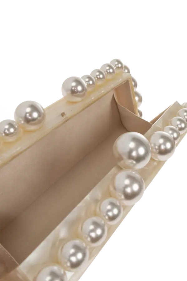 Cult Gaia Eos Lungo Clutch - Cream