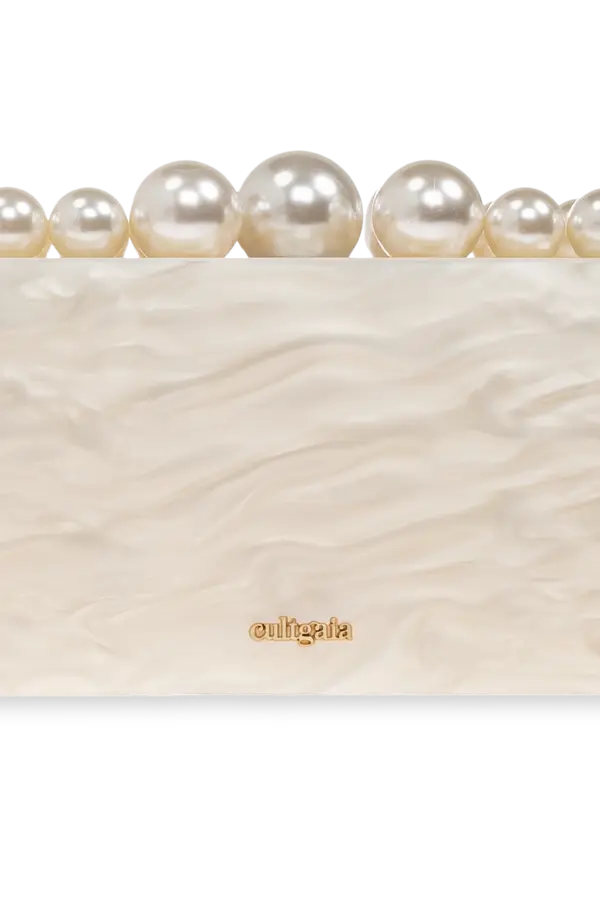 Cult Gaia Eos Lungo Clutch - Cream