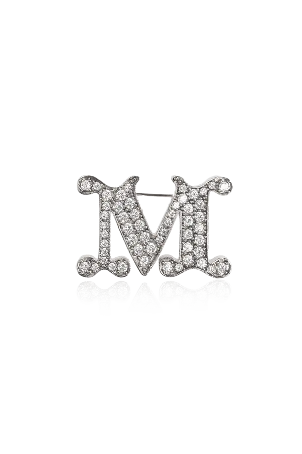 Max Mara Facella’ Brooch - Silver