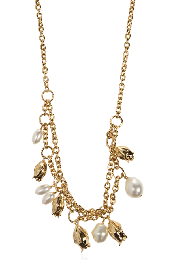 Chloé Tulip" Necklace - Gold