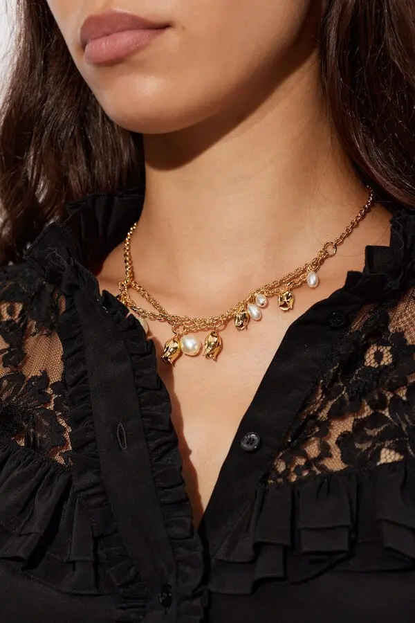Chloé Tulip" Necklace