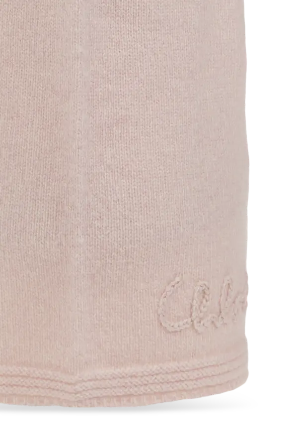 Chloé Woolen Snood With Logo