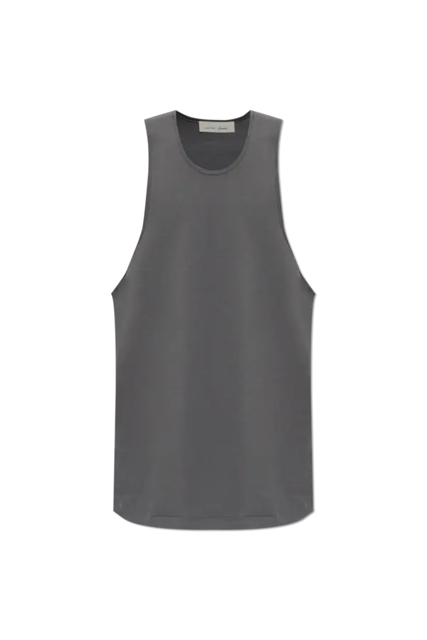 Fear Of God Cotton Ribbed Sleeveless Top - Grey
