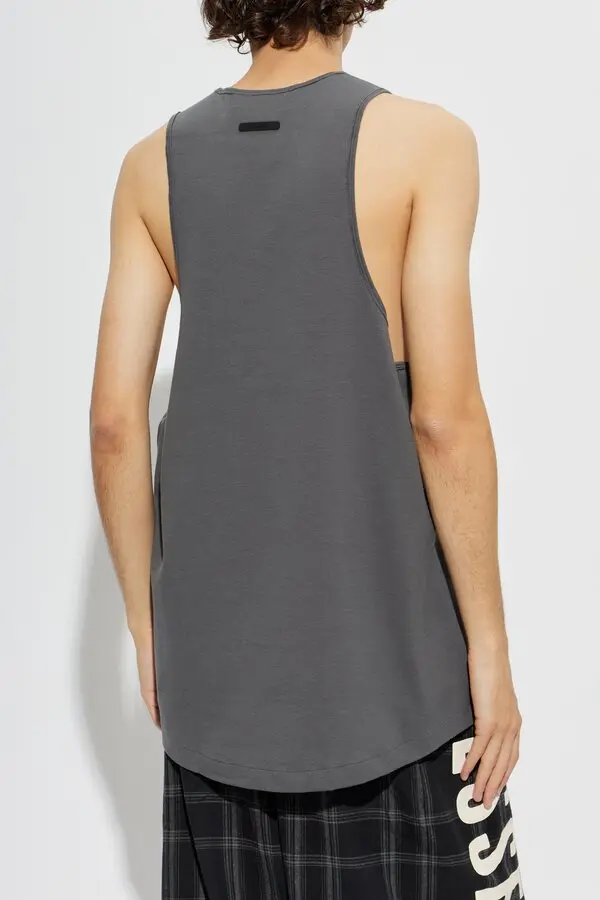 Fear Of God Cotton Ribbed Sleeveless Top