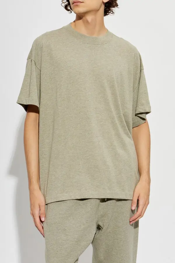 Fear Of God Cotton T-shirt With Appliquéd Logo