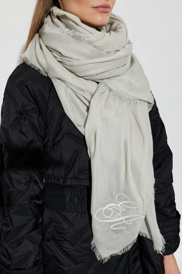 Emporio Armani Scarf With Logo