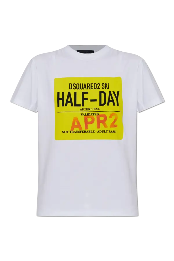 Dsquared2 Cotton T-shirt With Print