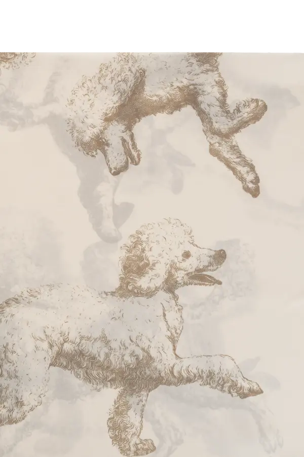 Jacquemus Silk Scarf 'caniche - Cream