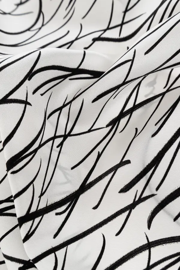 Jacquemus Silk Scarf ‘herisson - White
