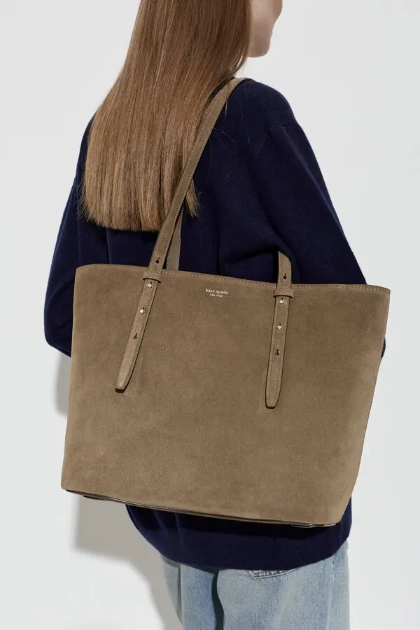 Kate Spade New York Do It All" Suede Shopper Bag