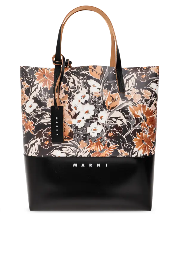 Marni Bag With Floral Motif - Multicolour