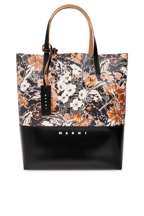 Marni Bag With Floral Motif - Multicolour