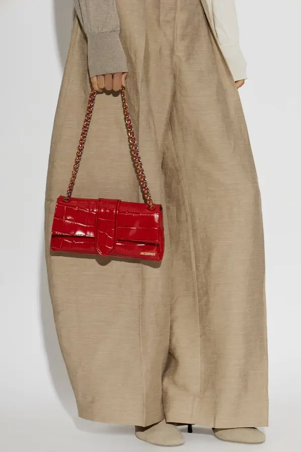 Jacquemus Bambino Chaine' Leather Bag