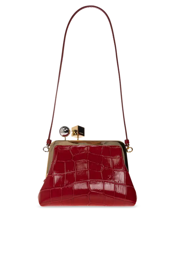 Jacquemus Leather Bag ‘berlingot - Red