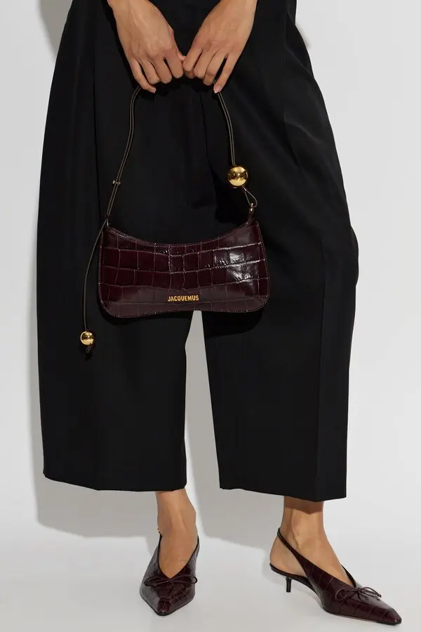 Jacquemus Leather Bag ‘bisou Perle