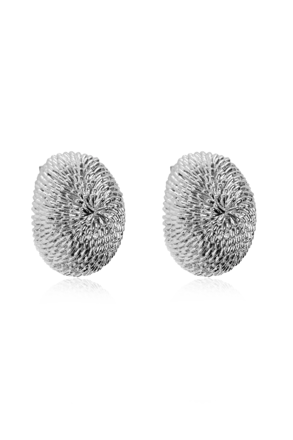 Jacquemus Brass Earrings ‘herisson - Silver