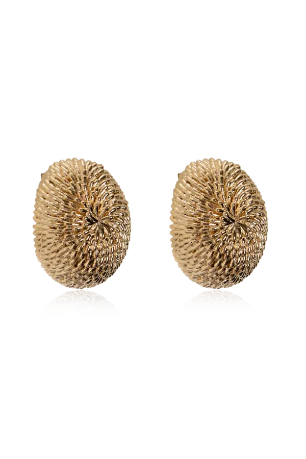 Jacquemus Brass Earrings ‘herisson - Gold
