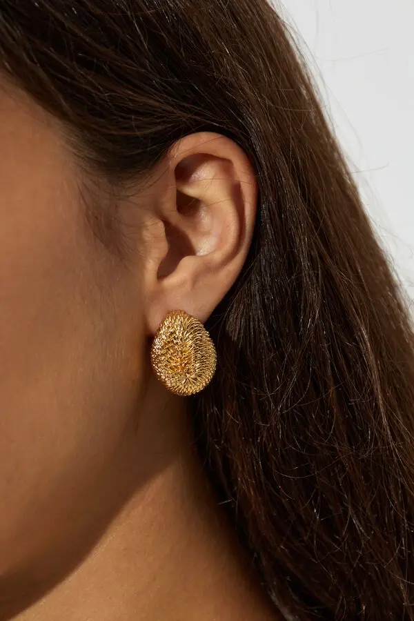 Jacquemus Brass Earrings ‘herisson