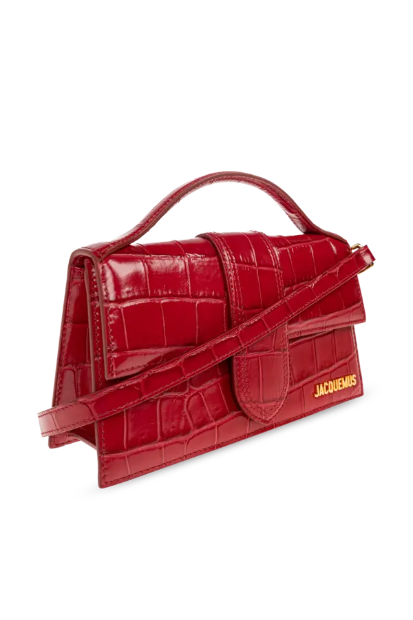 Jacquemus Leather ‘bambino’ Bag - Red