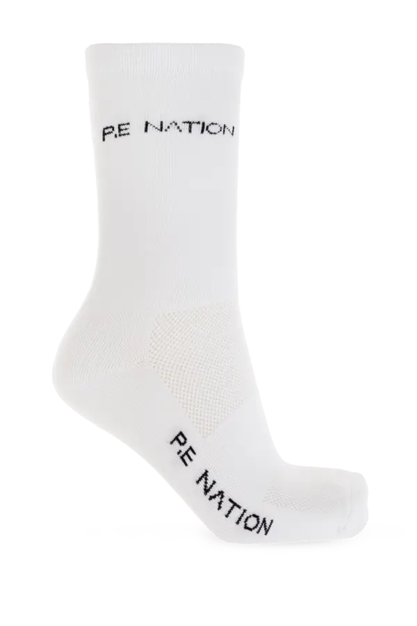 P.E Nation Socks - White