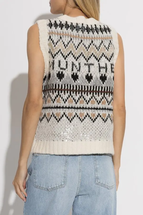 Munthe Patterned Vest ‘vitalism