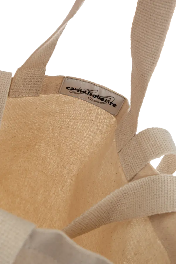CARNE BOLLENTE Printed Cotton Tote Bag
