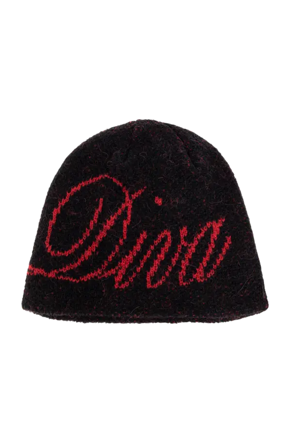 CARNE BOLLENTE Embroidered Beanie - Black