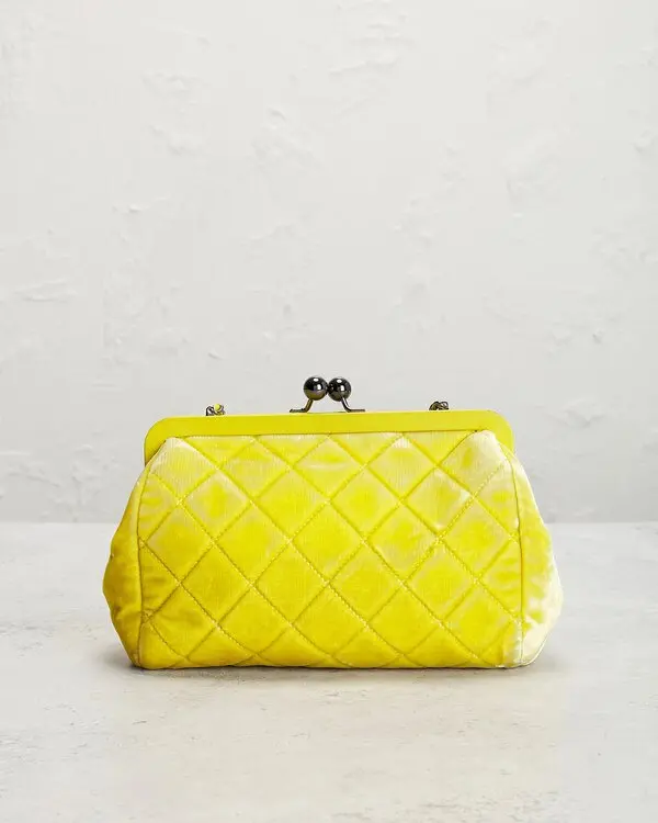 FWRD RENEW Chanel Velvet Clutch