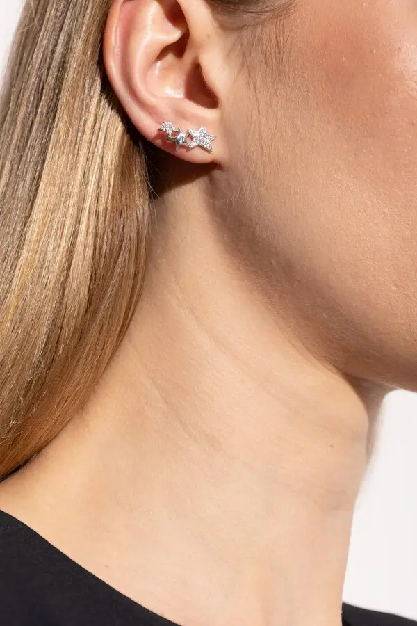 Zadig&Voltaire Earrings With Shimmering Crystals