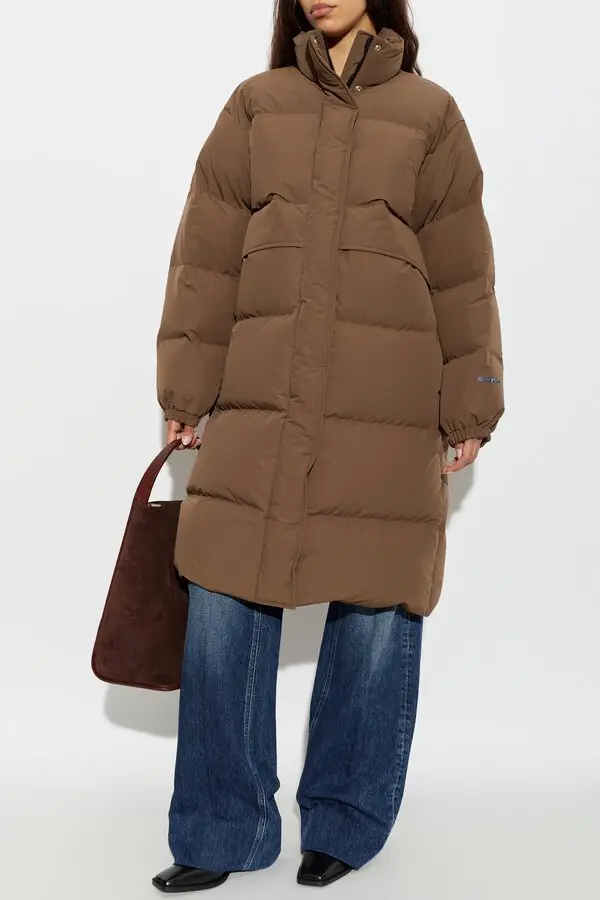 JIL SANDER Quilted Jacket With Stand-up Collar