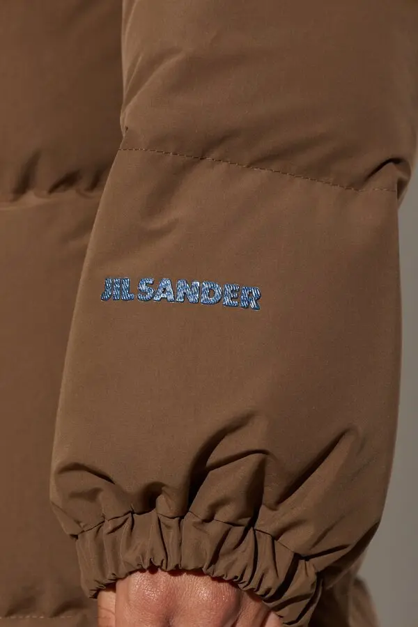 JIL SANDER Quilted Jacket With Stand-up Collar