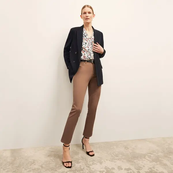 M.M.LAFLEUR Roma Jean Eco Better Than Denim:: Saddle