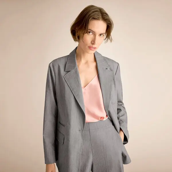 M.M.LAFLEUR Teddy Easy Jacket Cotton Viscose:: Harbor Blue - One-color