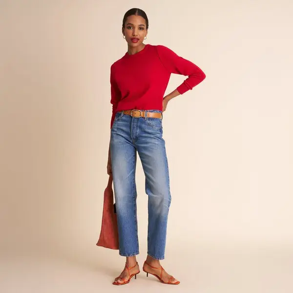 FRAME Essential Jean:: Fighter - One-color