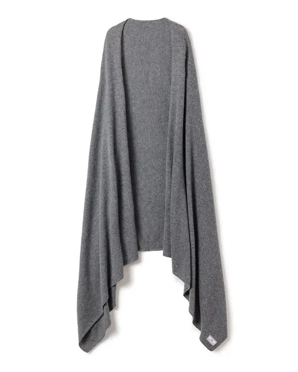 PETITE PLUME Cashmere Wrap - Navy