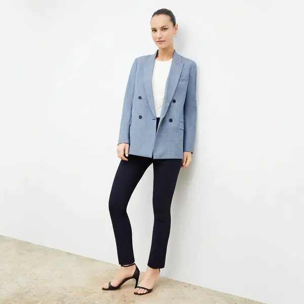 M.M.LAFLEUR Foster Cigarette Pant Powerstretch:: Dark Navy