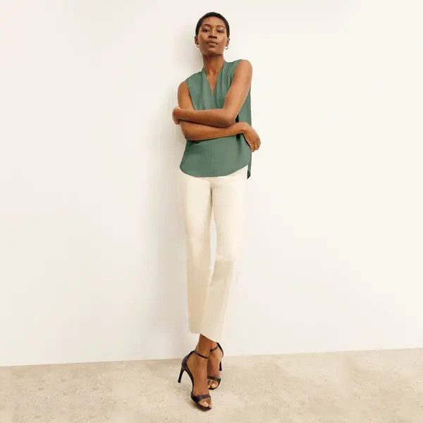 M.M.LAFLEUR Kick Flare Foster Pant Powerstretch:: Bone - One-color
