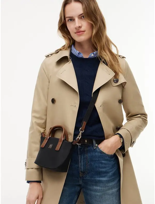 Tommy Hilfiger Monogram Micro Tote Bag