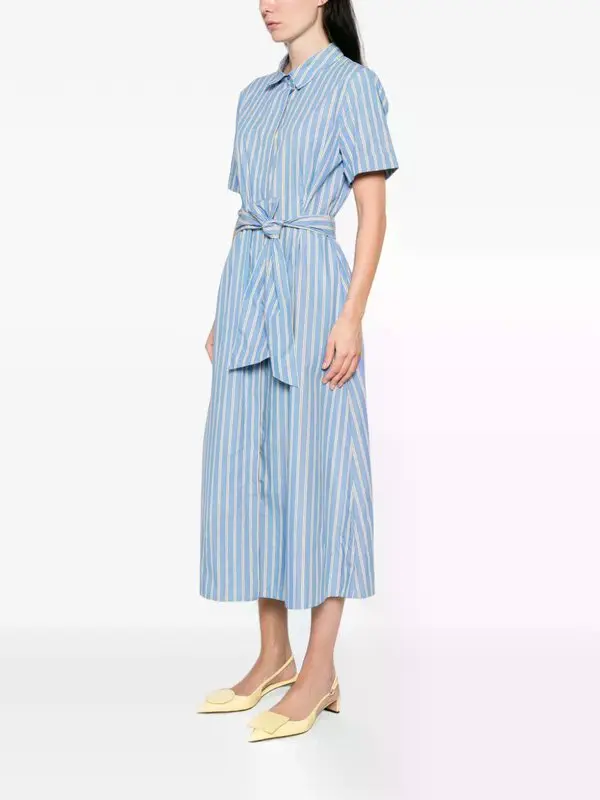 MAISON123 Palma Belted Midi Dress