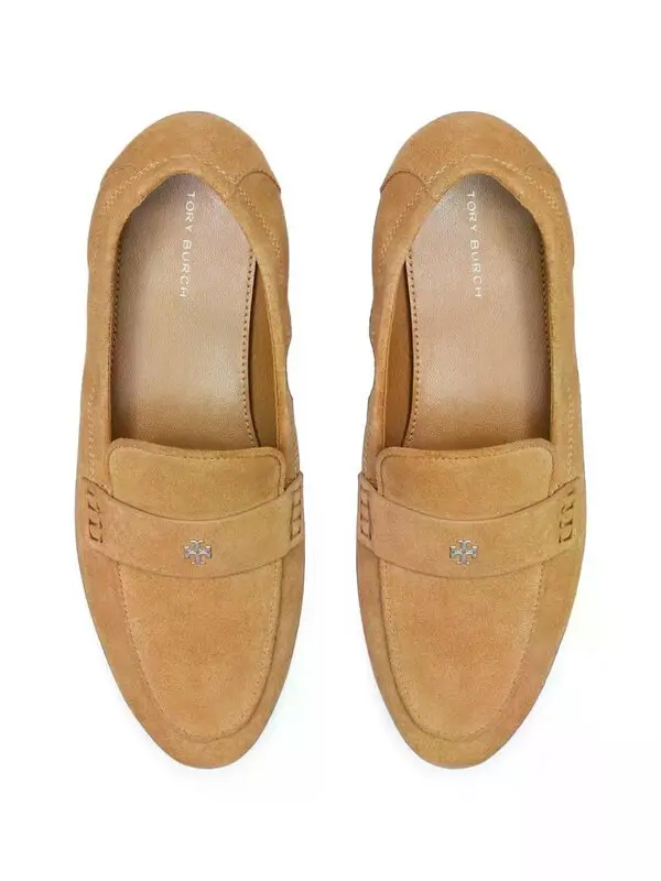 Tory Burch Suede Ballet Loafers