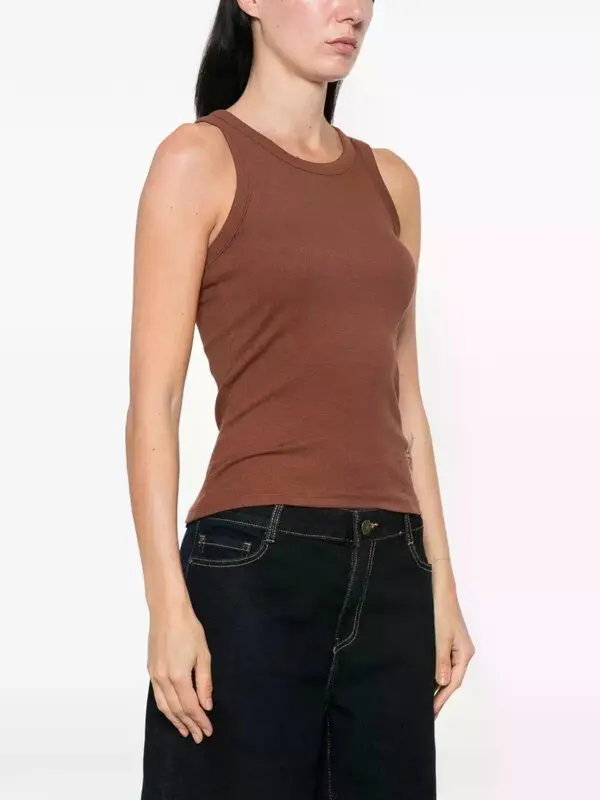 MAISON123 Leopold Ribbed-knit Tank Top