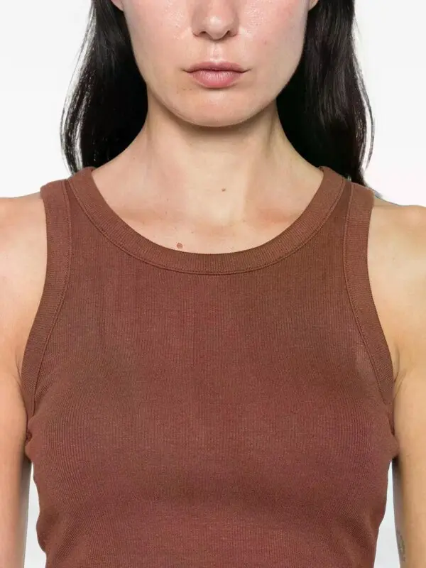 MAISON123 Leopold Ribbed-knit Tank Top