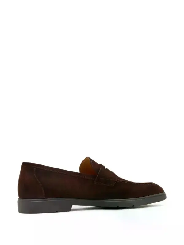 Magnanni Suede Penny Loafers