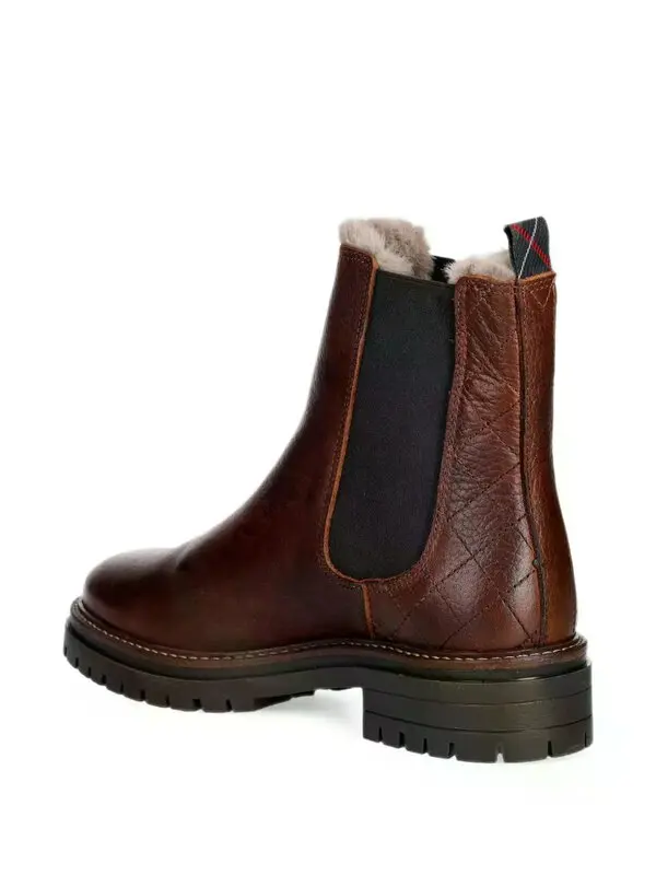 Barbour Evie Quilted Faux-fur Boots