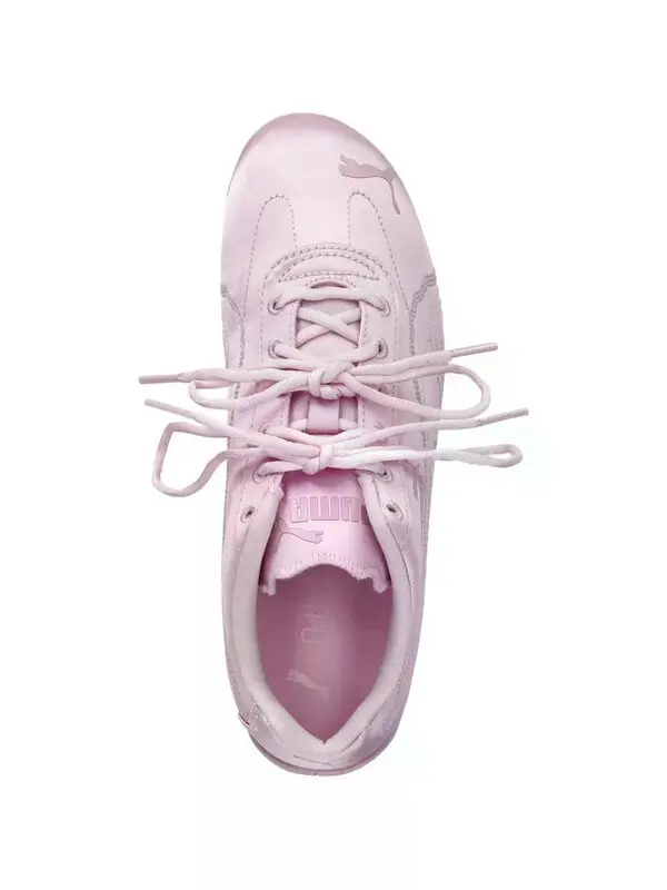 PUMA Speedcat Venus Satin Logo-embroidered Low-top Sneakers