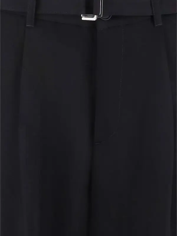Just Cavalli Belted Pleated Trousers
