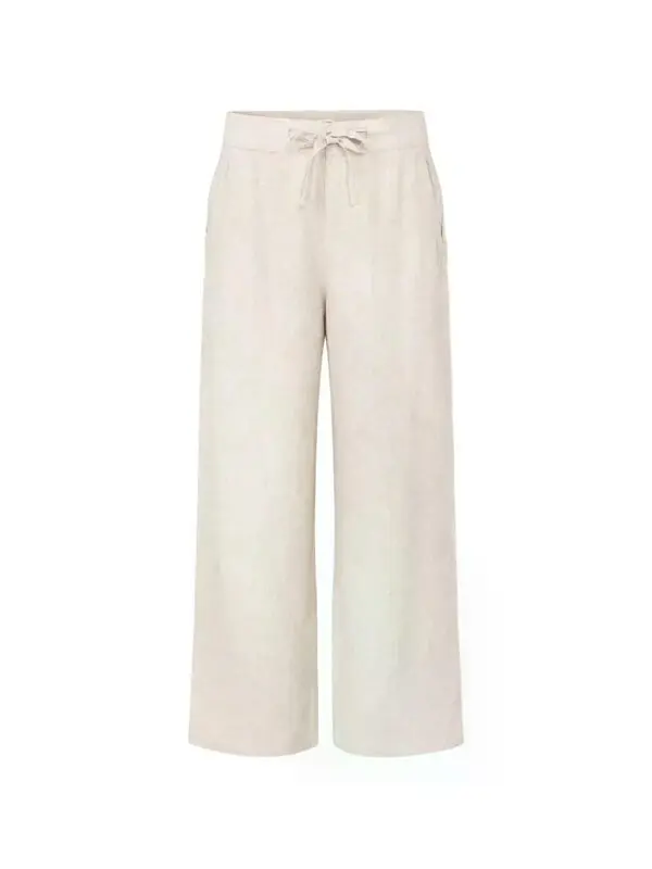 EXIT SOCIETY Drawstring Wide-leg Trousers